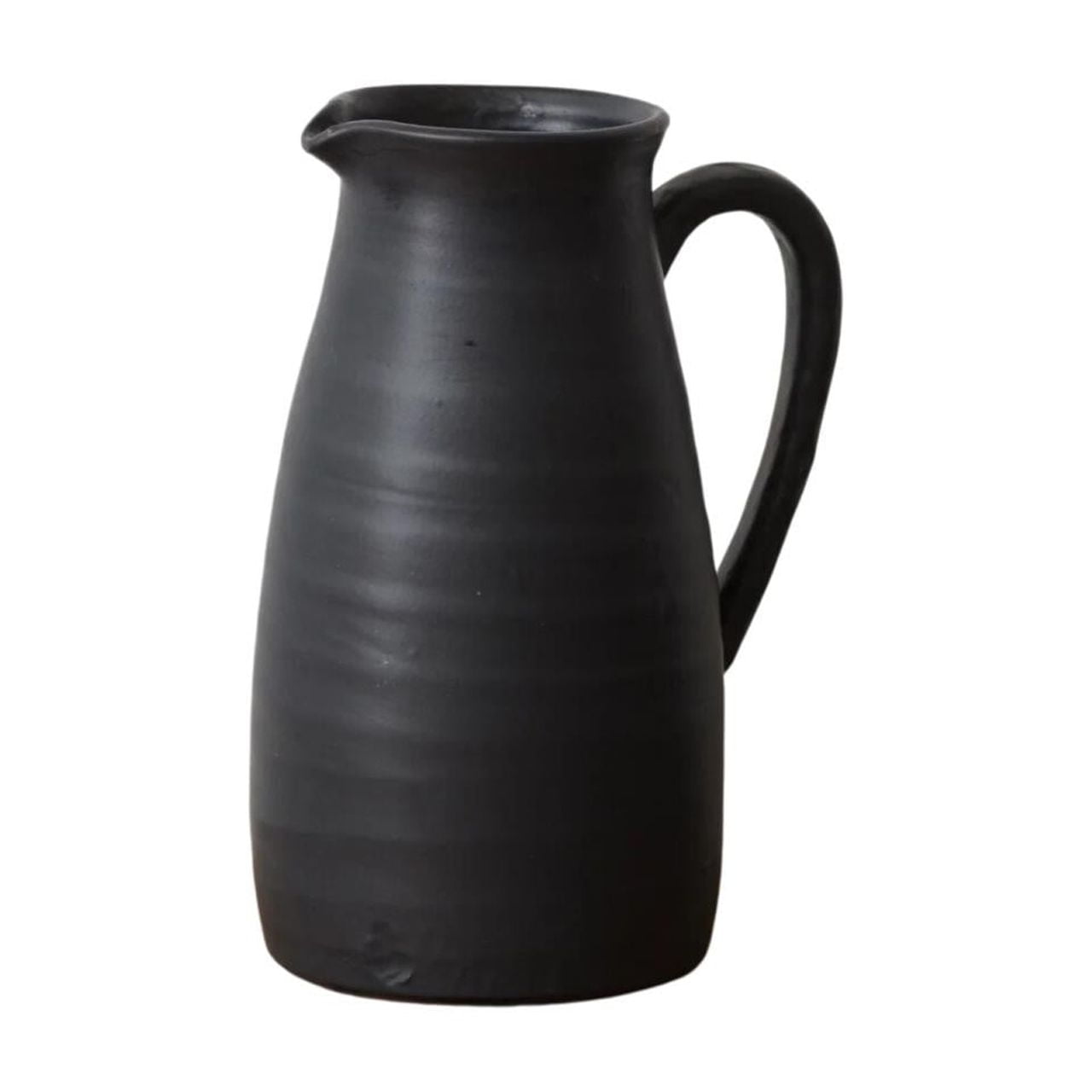 Black Matte Pitcher - Large 10" - Your Heart's Delight - Walmart.com