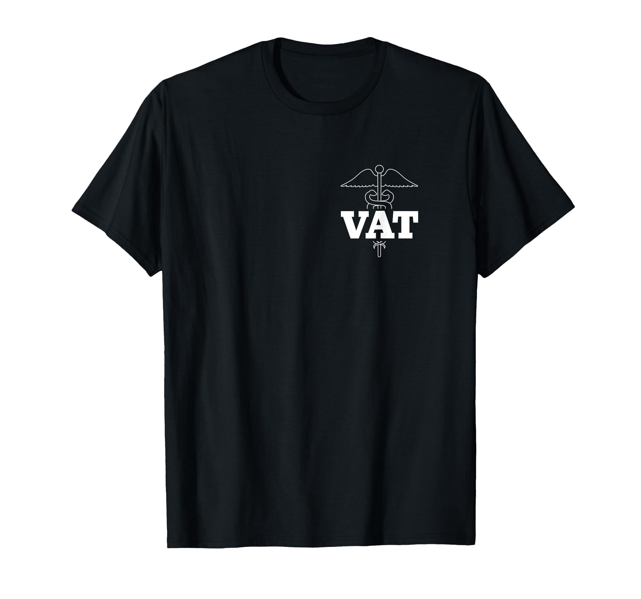 Black Medical Symbol Vascular Access Team Nursing RN T-Shirt for Nurse ...