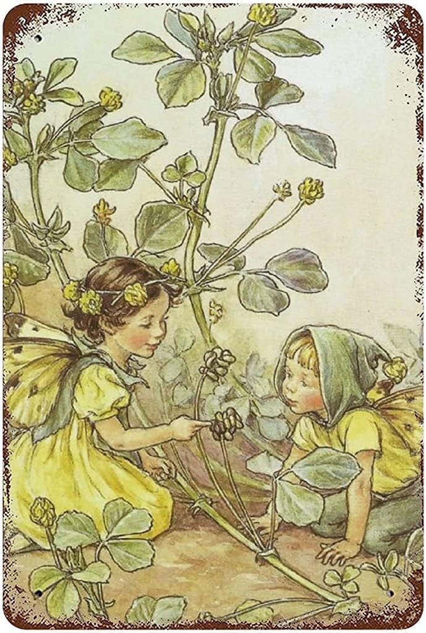 Black Medick Fairies Fairy Flower Fairies Vintage Wall Art Nursery ...