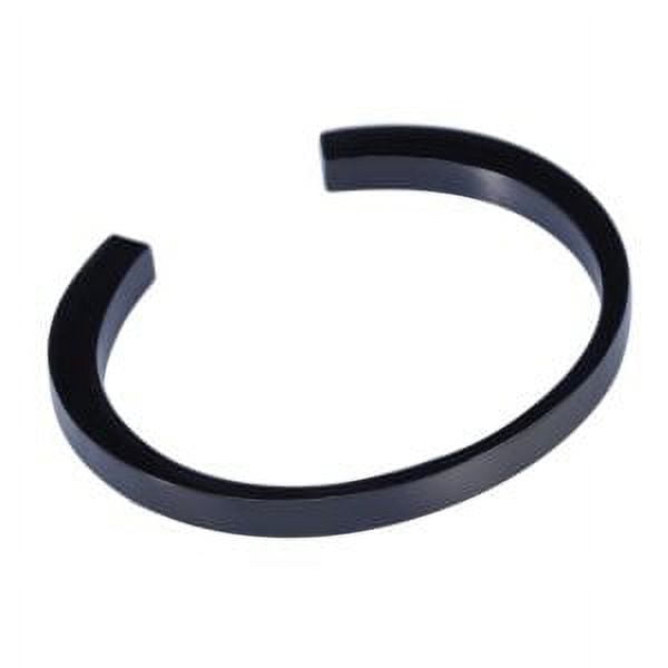 Black Memorial Keepsake, Cremation Bracelet for Ashes, Stainless Steel ...