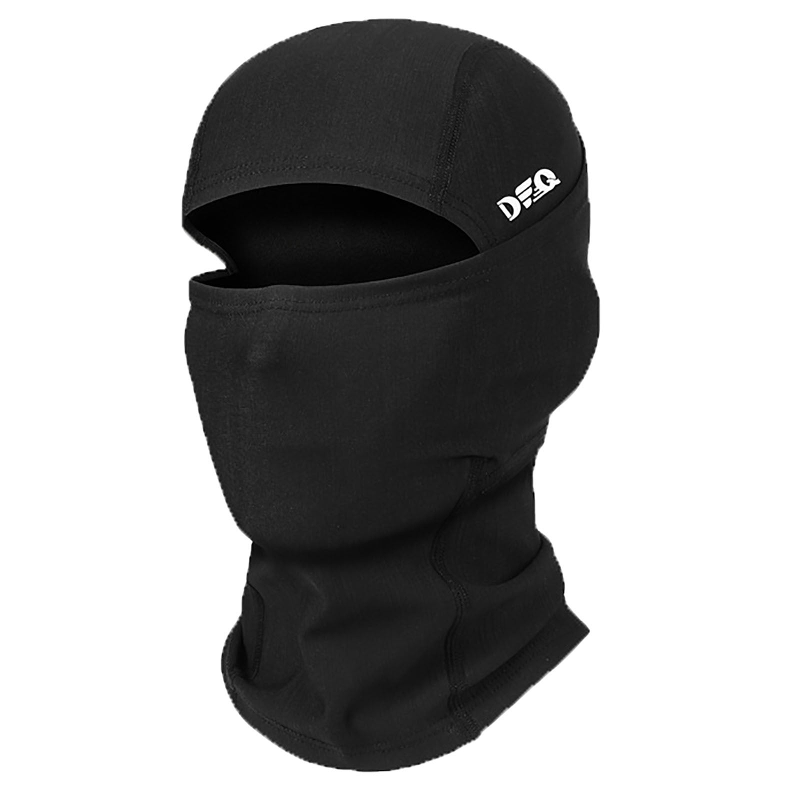 Black Men'S Outdoor Warm Sports Skiing Head Cover With Neck Protection ...