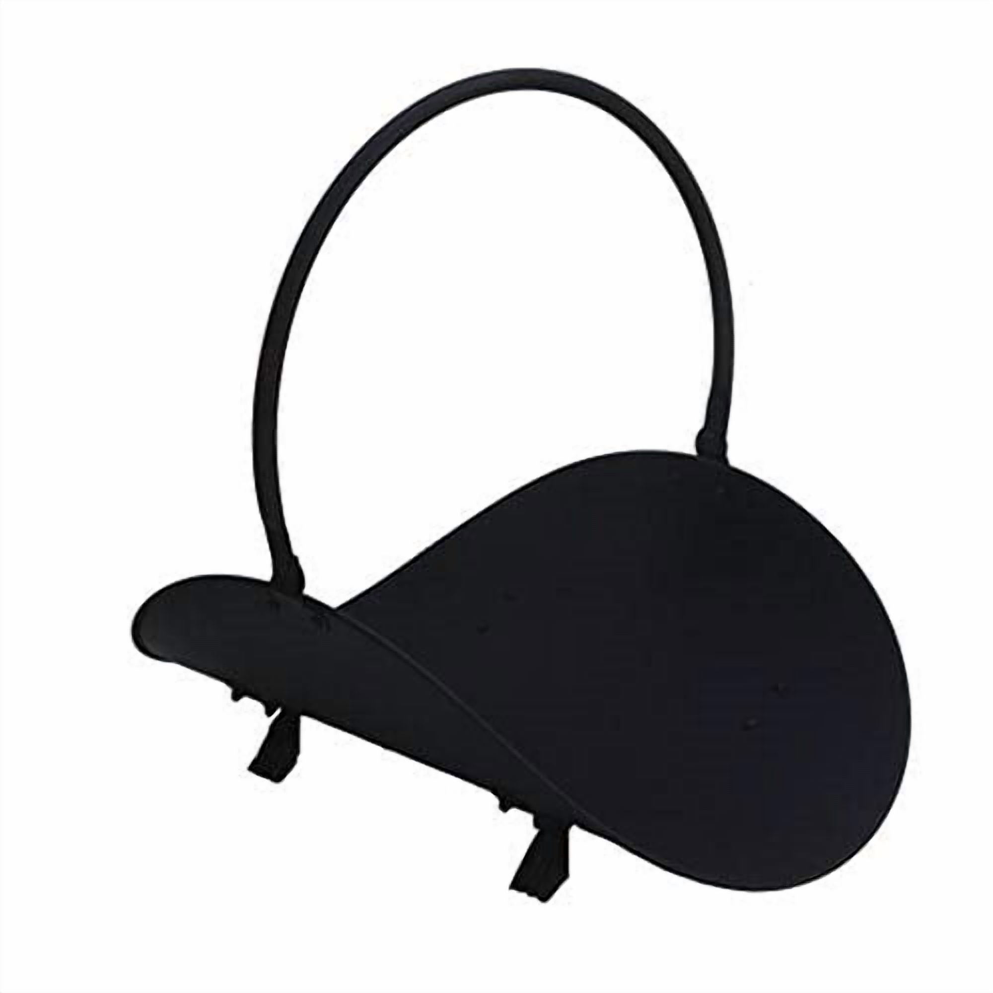 Black Mendip Iron Fireside Fire Companion Log Basket Holder with Handle ...
