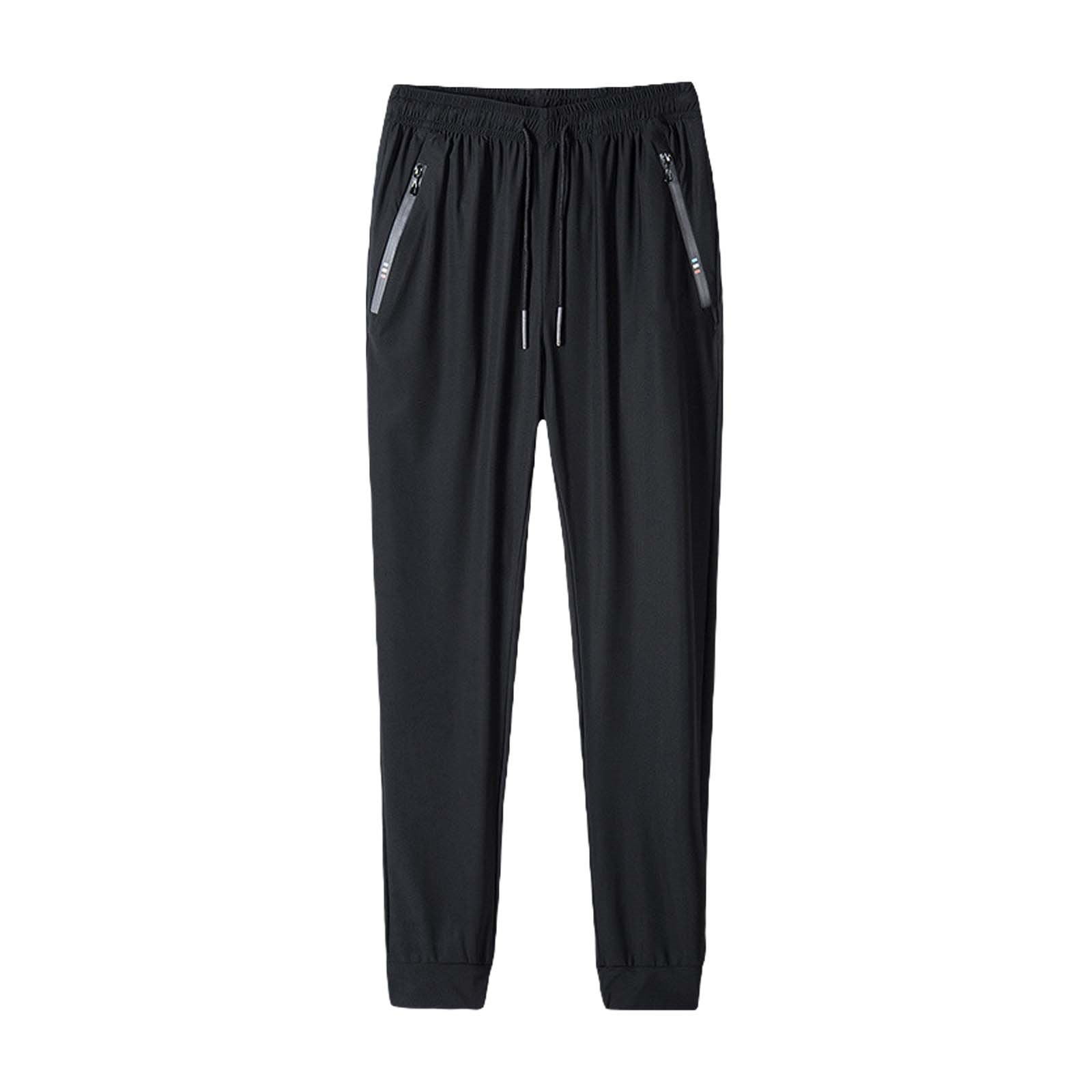 Black Mens Golf Pants, Compression Pants Men, Weekend Nylon Formal ...