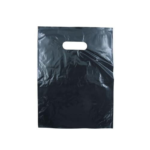 Black Merchandise Bags - Lightweight (9" W x 12" H) - Pack of 1,000 ...
