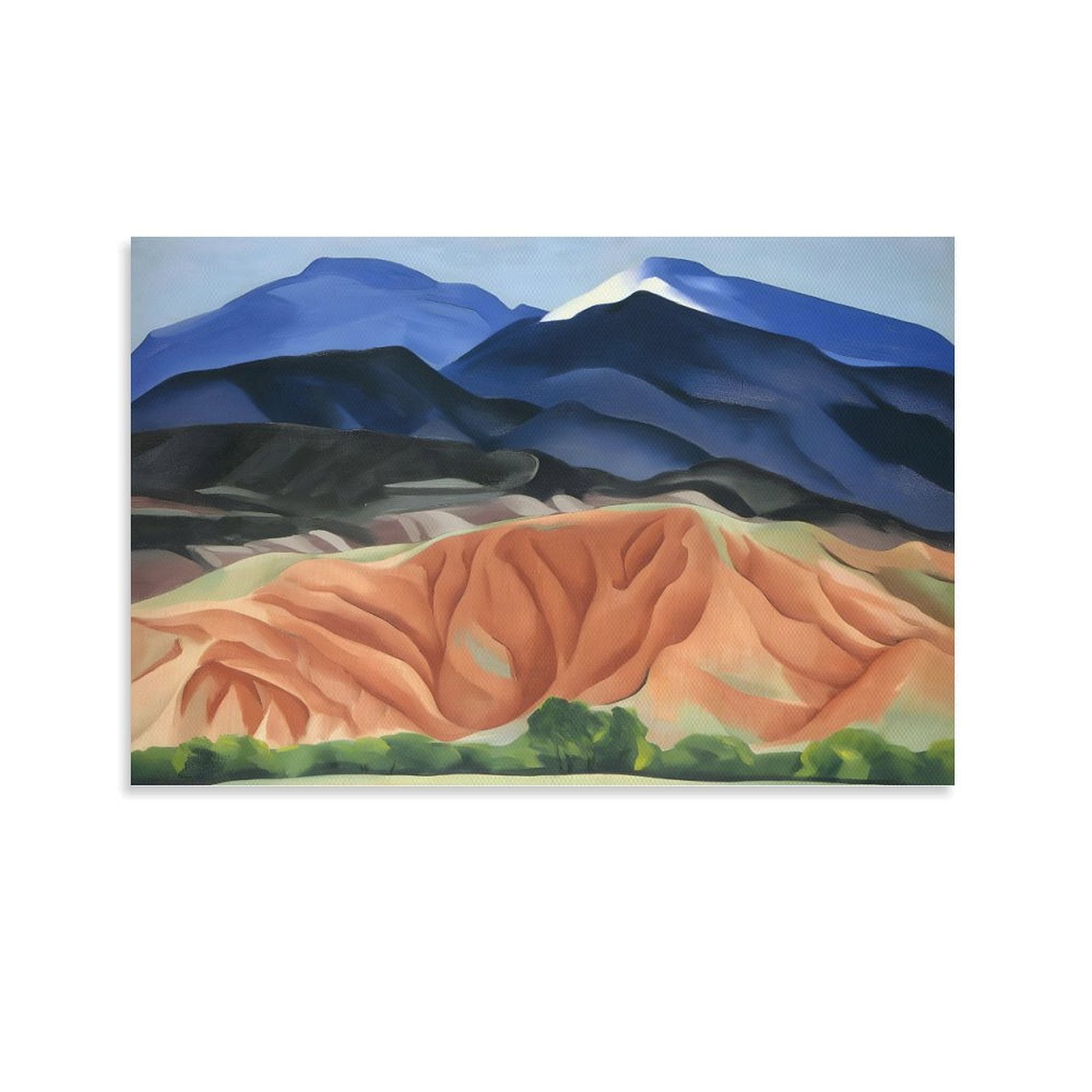 Black Mesa Landscape, New Mexico by Georgia OKeeffe Painting Poster ...