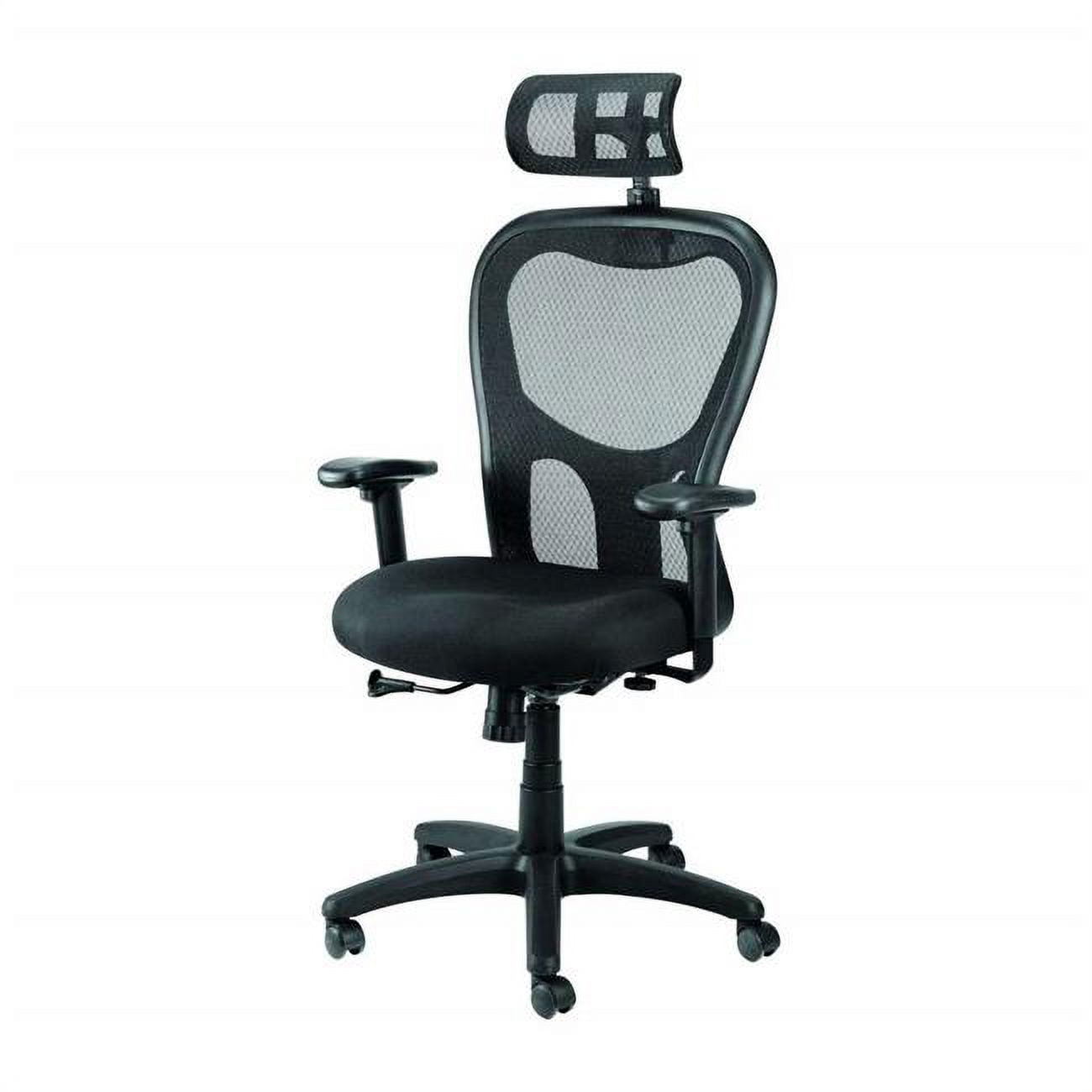 Black Mesh & Fabric Chair - 26 x 24 x 40.6 in. - Walmart.com