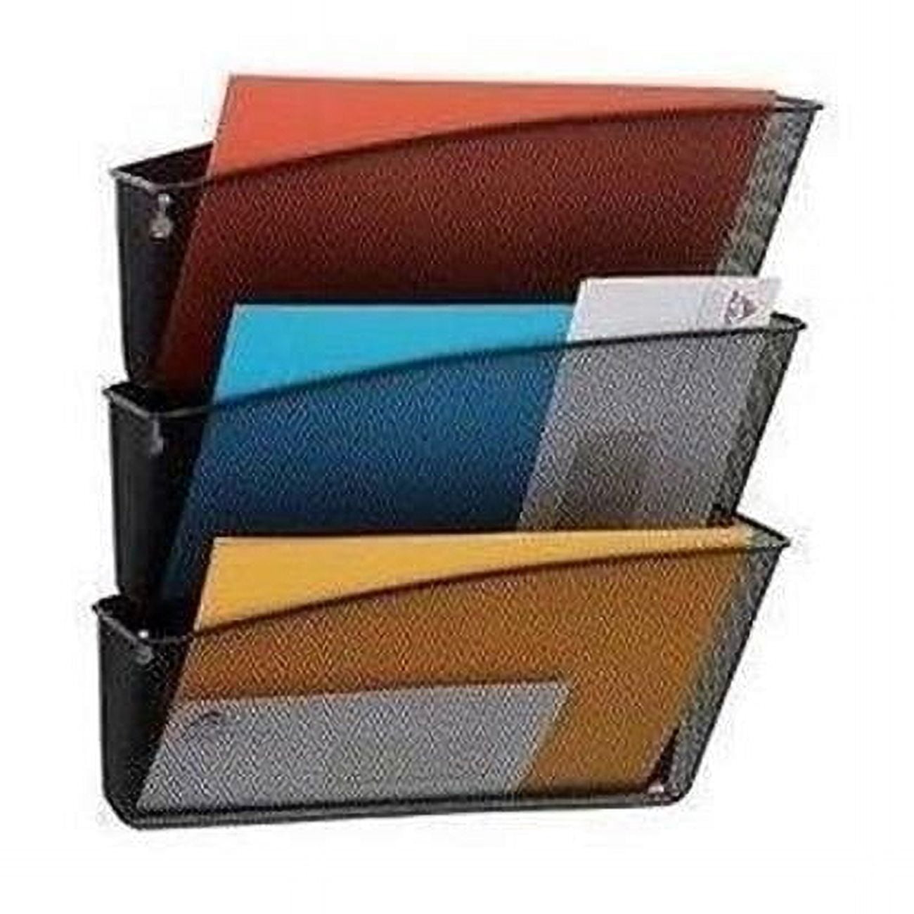 Black Mesh Wall Pocket Set with 3 Pockets - Walmart.com