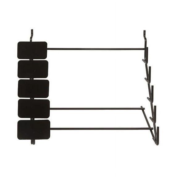 Black Metal 6 Position Carpenter Square Display Rack - Walmart.com