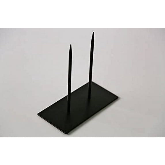 Black Metal Base for Sculptures 8" x 4" pin 8"$$Art & Craft - Walmart.com