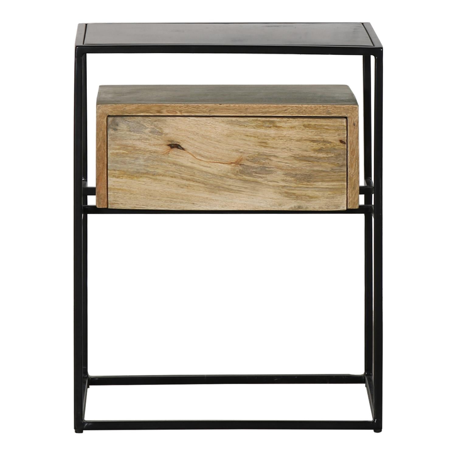 Black Metal Frame Side Table - Walmart.com