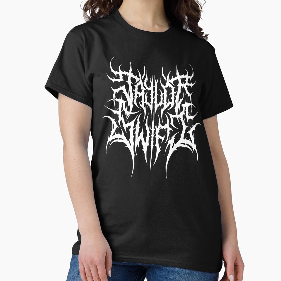 Black Metal Logo Heavy Hardcore T-Shirt - Walmart.com