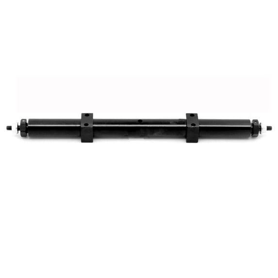 Black Metal Non-powered Rear Wheel Axle For Tamiya RC Tractor Trailer ...