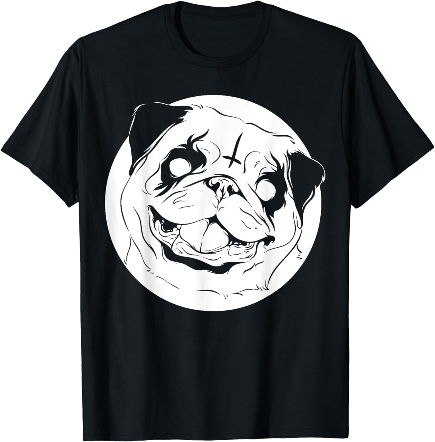 Black Metal Pug | Goth Gothic Occult | Funny Dog Gift T-Shirt - Walmart.com