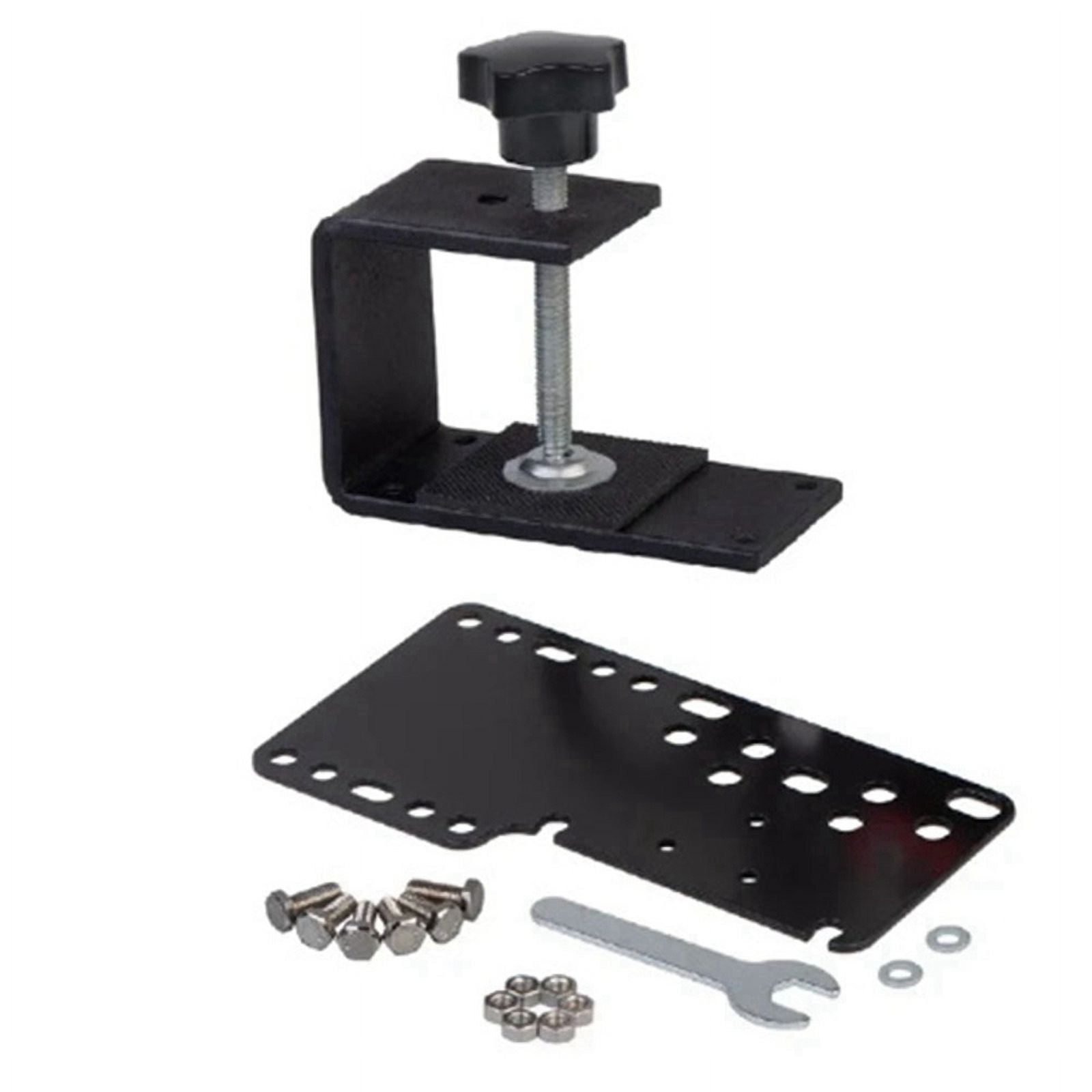 Black Metal SIM Racing Game USB Handbrake Holder Fixed Plate + Bracket ...