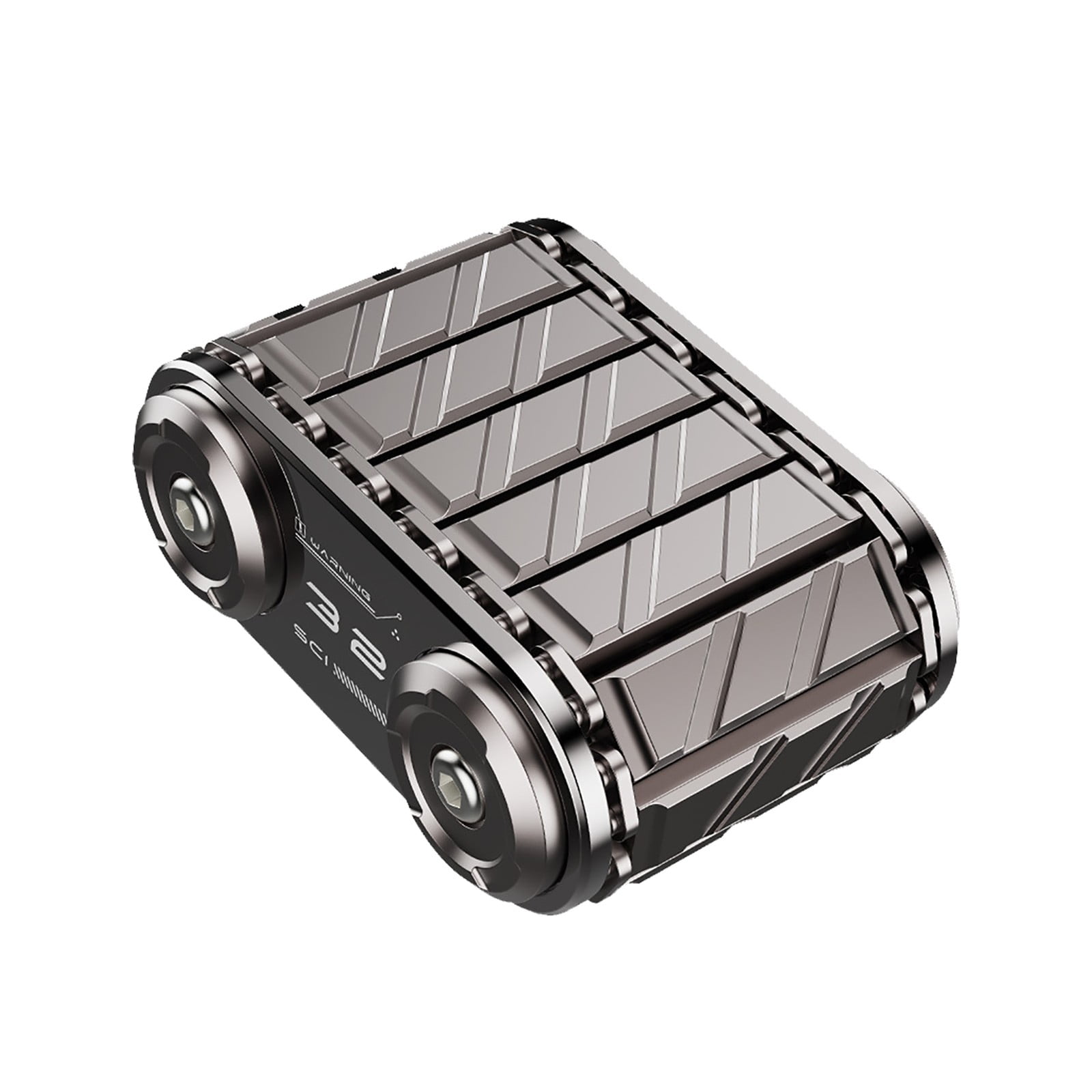 Black Metal Tank Stress Relief Fidget Toy For Adults With Ratchet ...