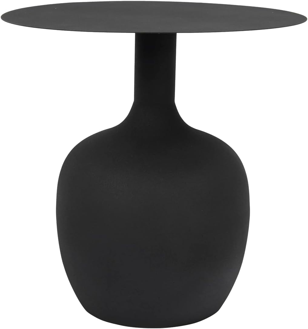 Black Metal Textured KD Table, 18 in X 18 in X 18 in - Walmart.com
