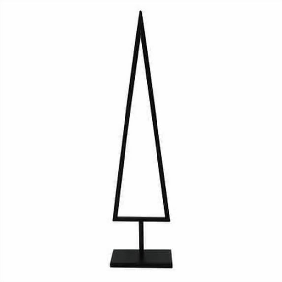 Black Metal Triangle Tree Tabletop Décor by Ashland® - Holiday and ...