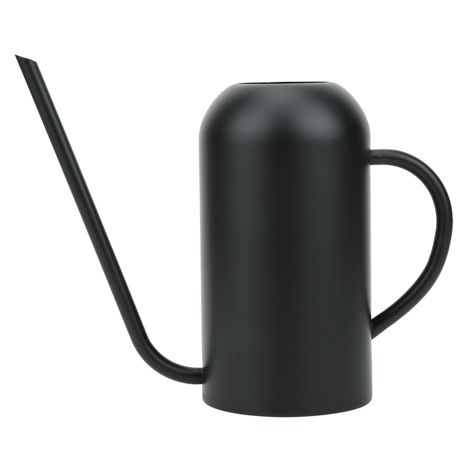 Black Metal Watering Can,1.5L Stainless Steel Long Spout Watering Can ...