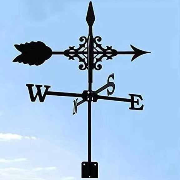Roof Weather Vane, Traditional Drawing Iron Weather Vane, Roof ...