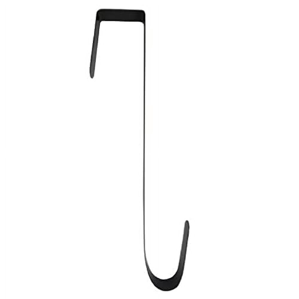 Black Metal Wreath Door Hanger 12 Inch - Walmart.com