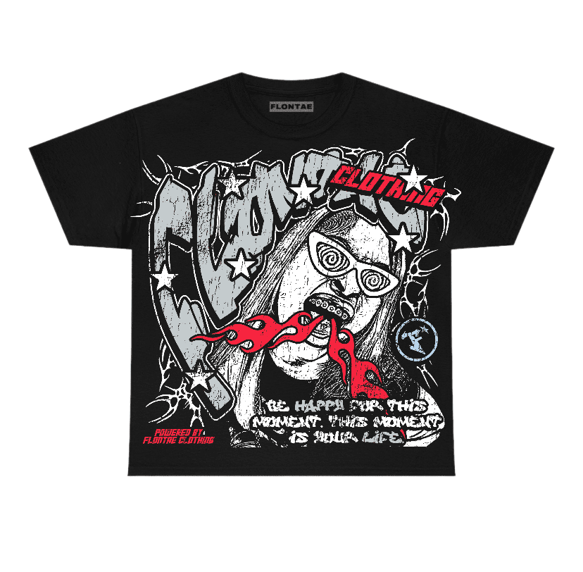 Black Metallic Reimagined 5S T-Shirt Losing It Graphic Unsiex Tshirt Unisex, Color Red, Size US ...