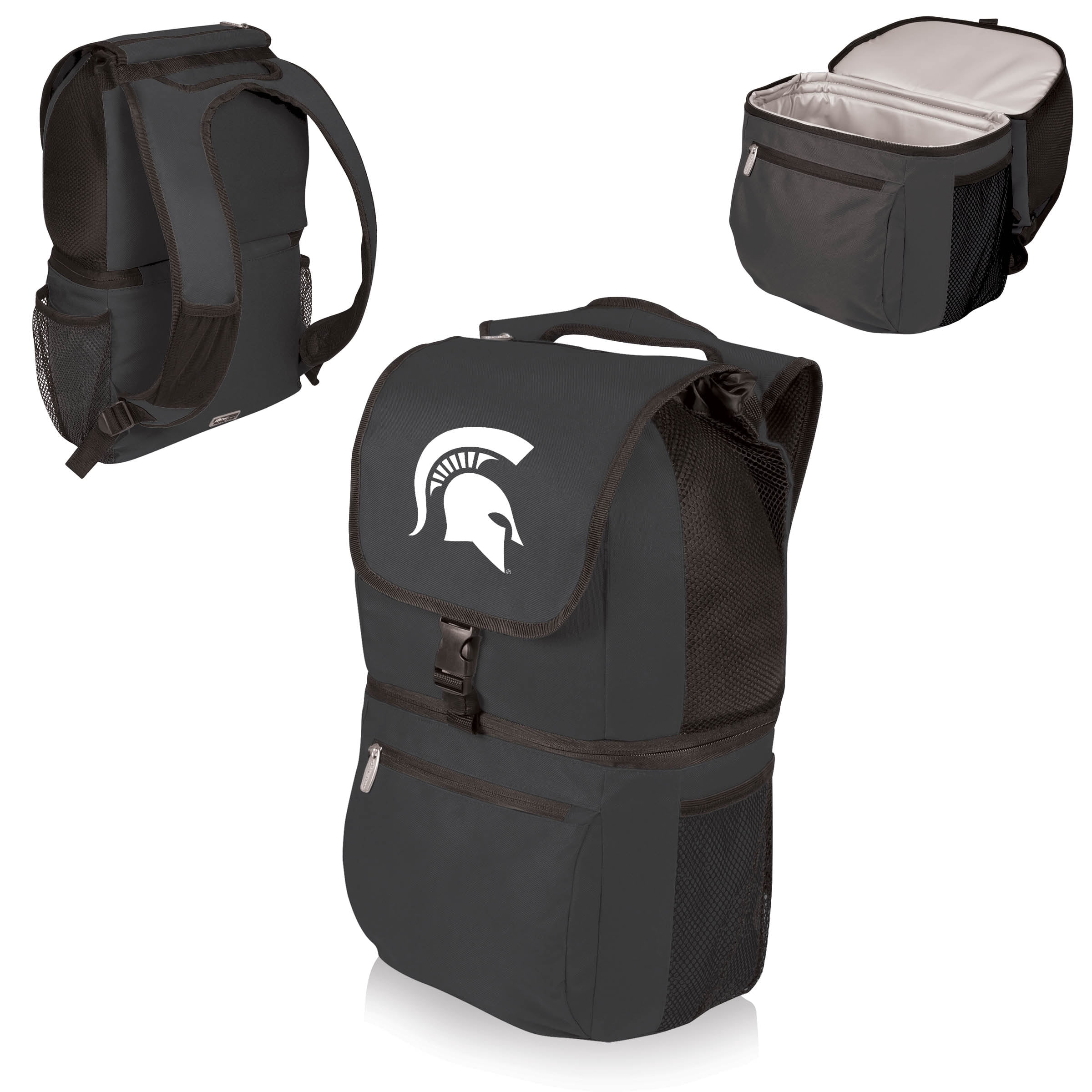Black Michigan State Spartans Zuma Cooler Backpack - Walmart.com