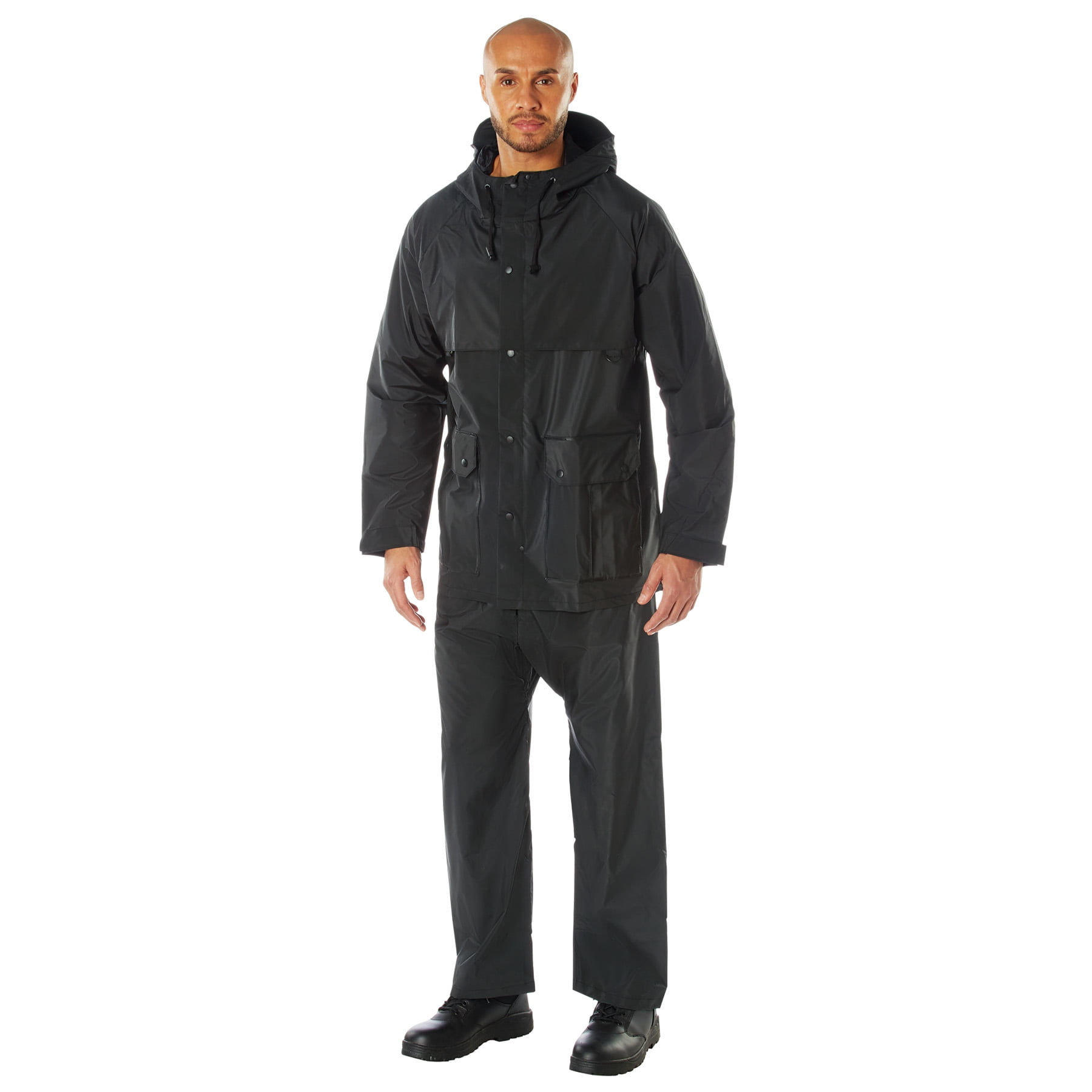 Rothco 2 Piece Microlite PVC Rainsuit - Walmart.com