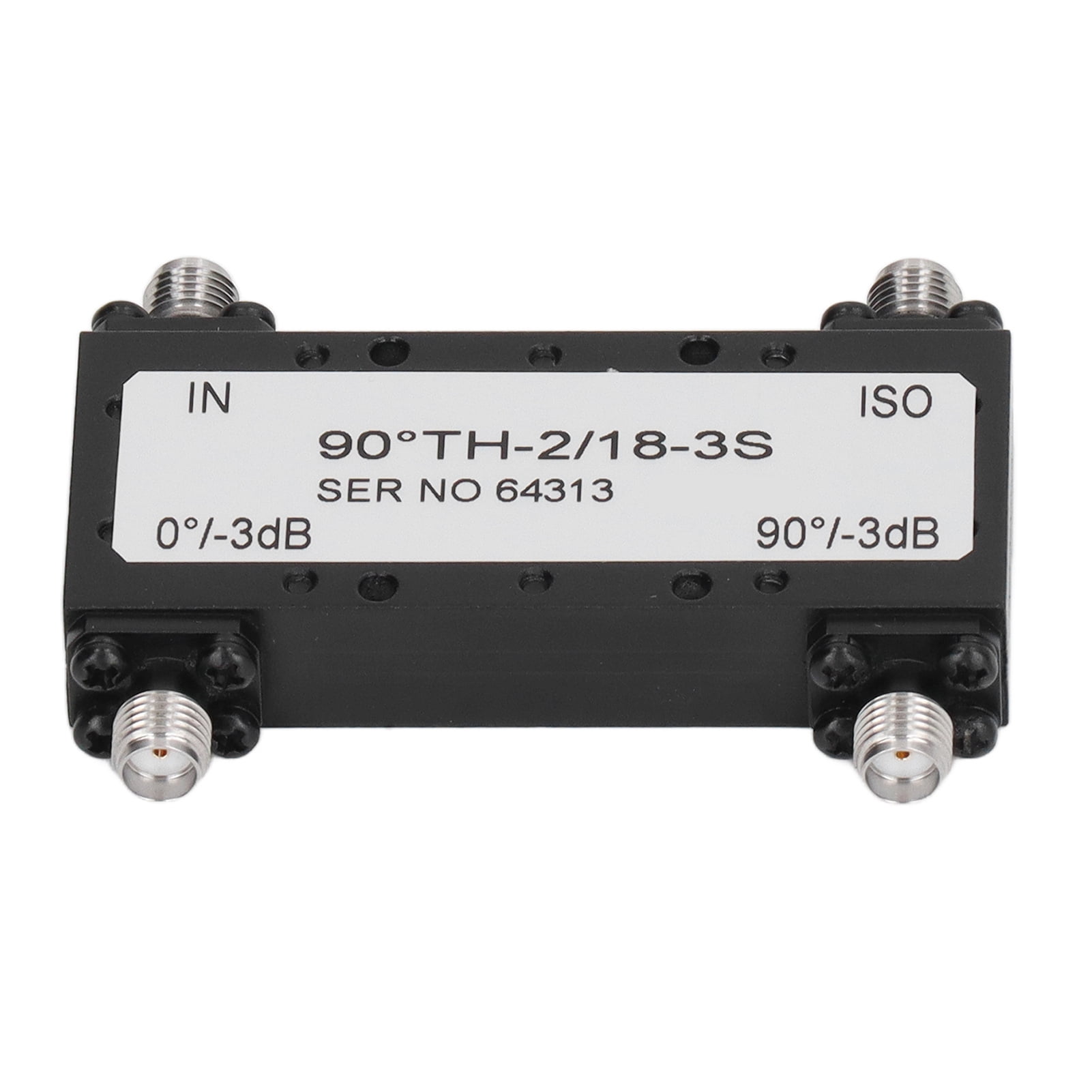 Black Microstrip 3dB Bridge Aluminium Alloy Robust Wear Proof ...