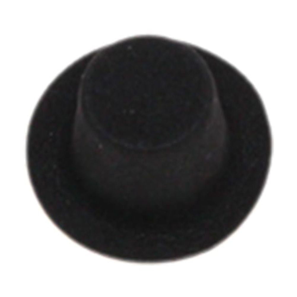 Black Mini Black Top Hats, Miniature Hats Felt Top Hat Black Snowman ...