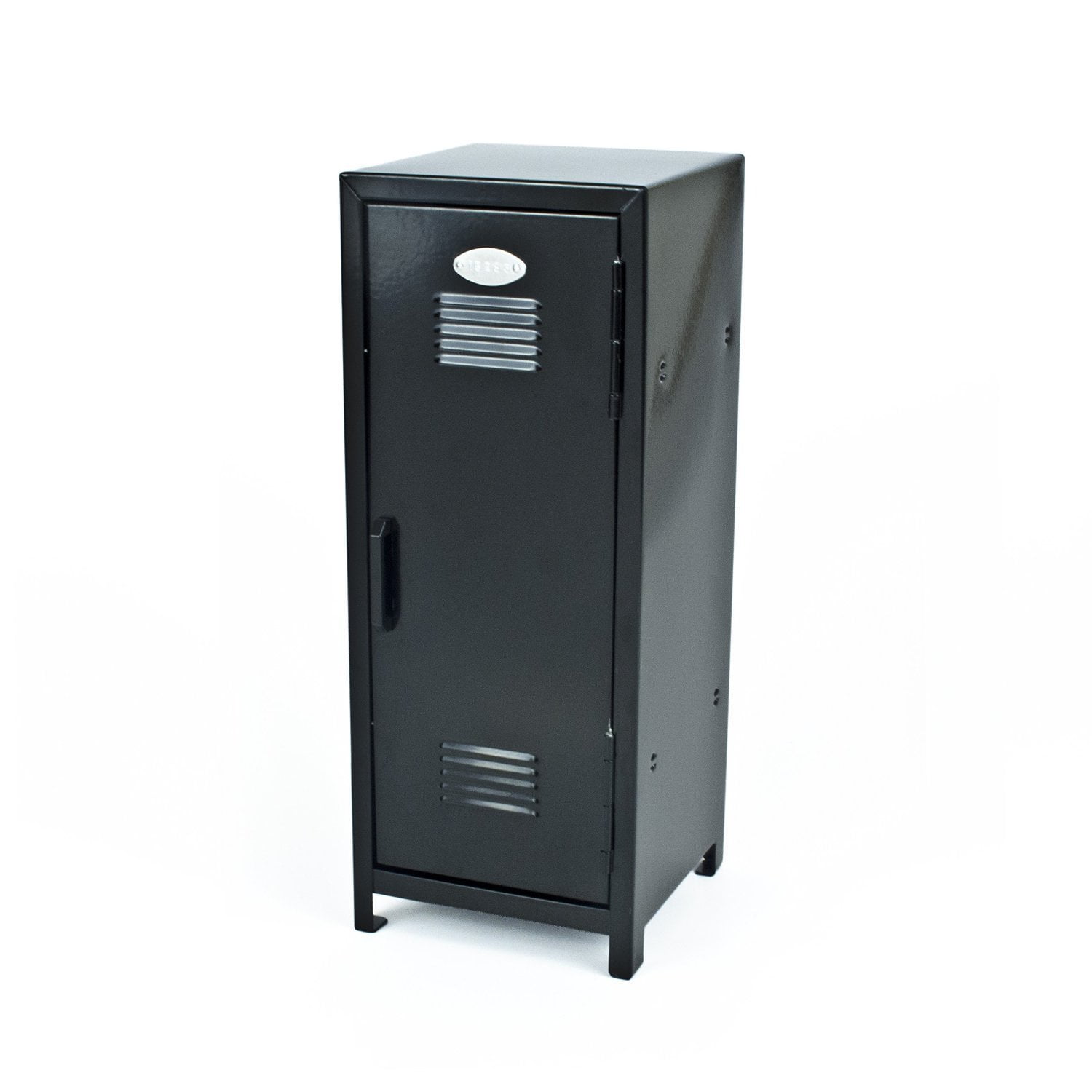 Black Mini Metal Locker - Childrens Storage - Walmart.com