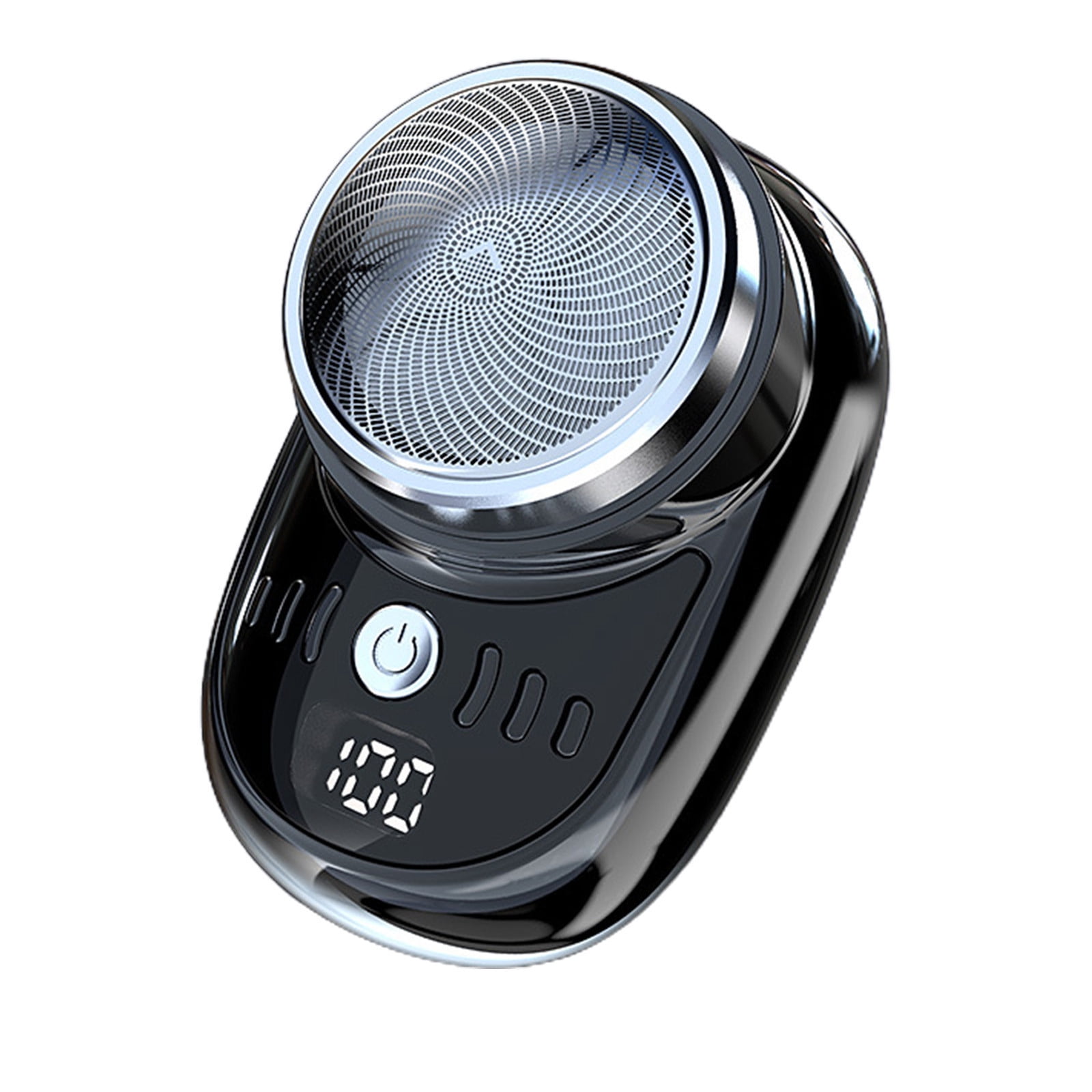 Black Mini Shaver For Men Portable Rechargeable Pocket Size Washable ...
