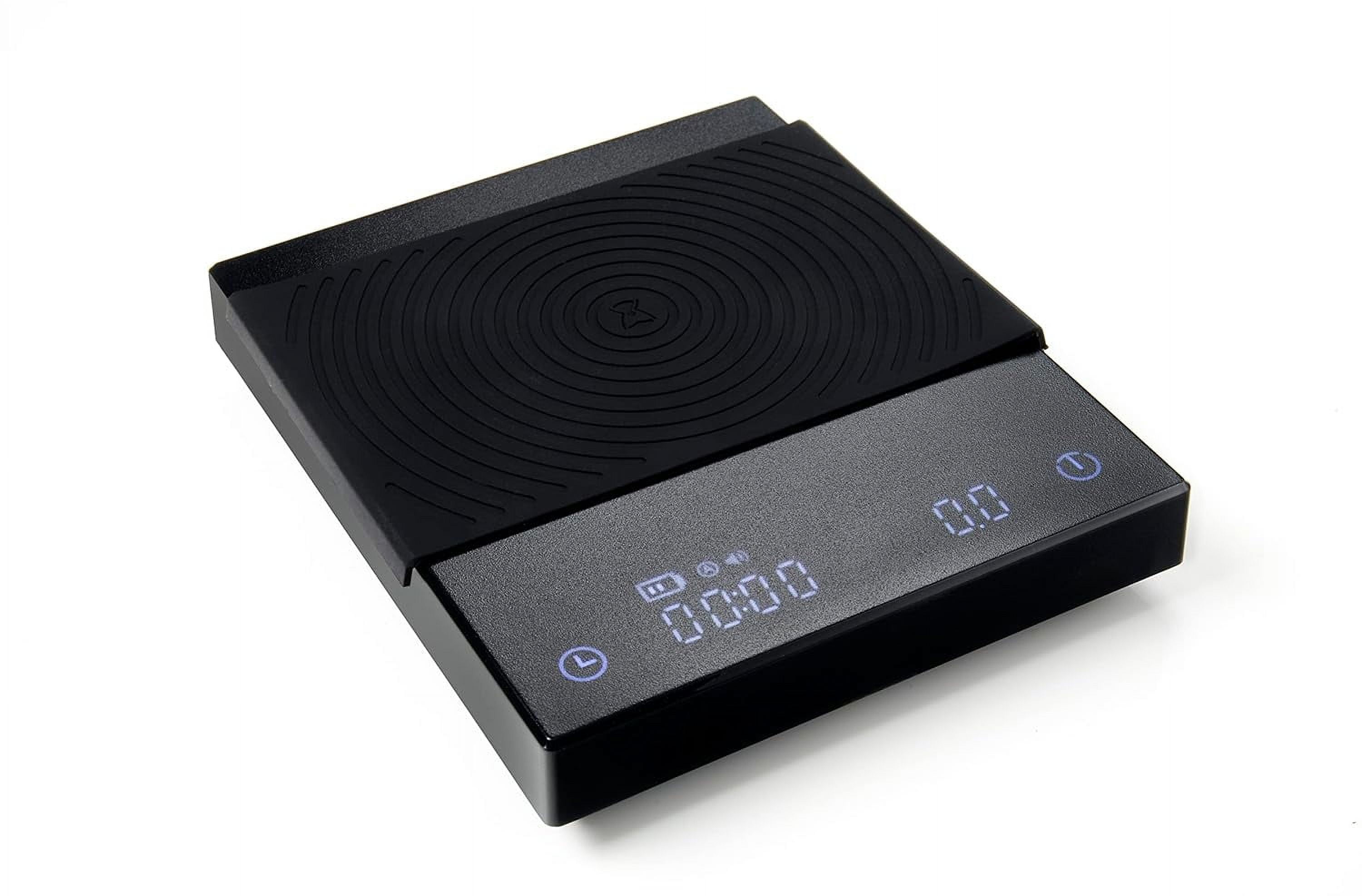 Black Mirror Coffee Scale with Auto Timer by TIMEMORE 2000g/0.1g High ...