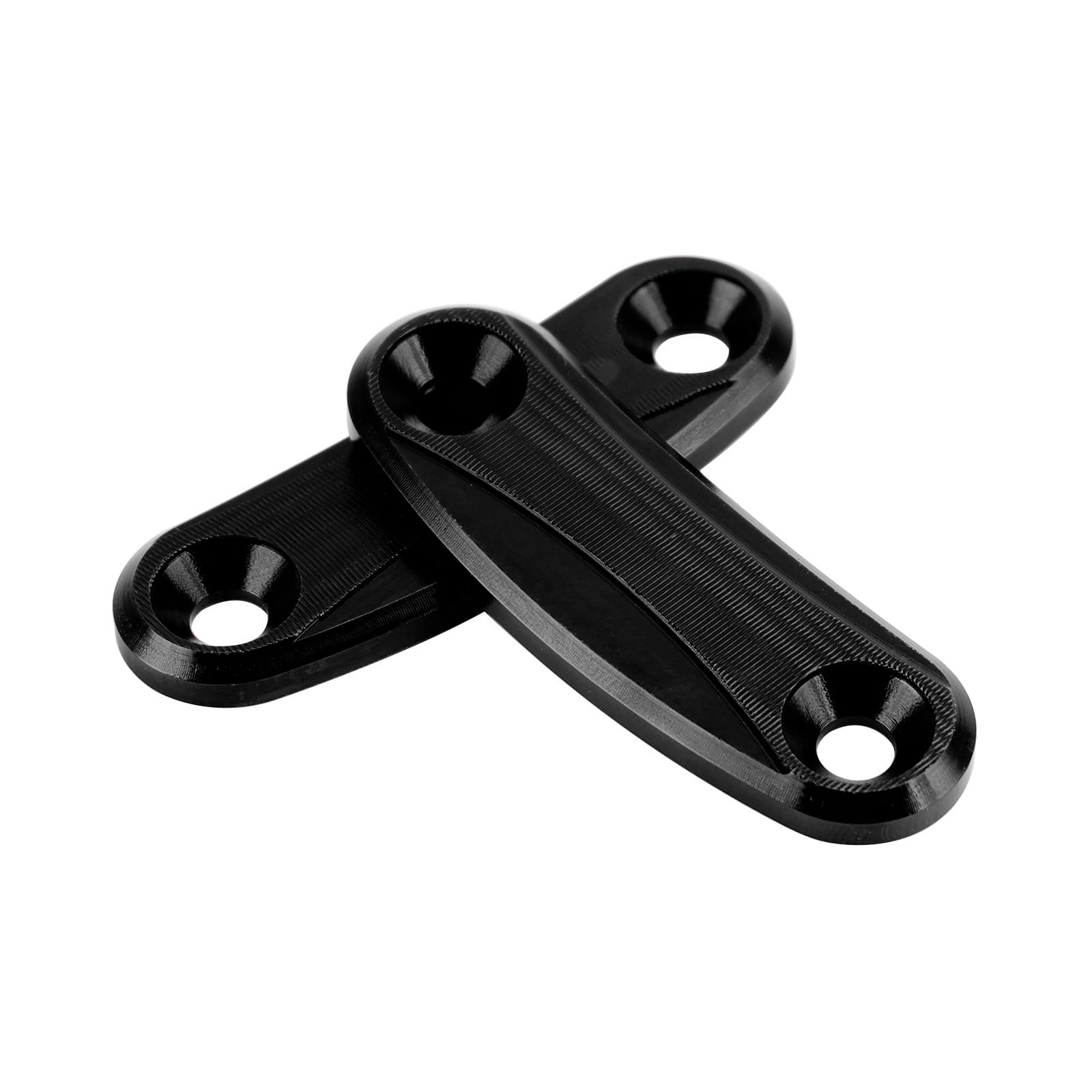 Black Mirror Delete Blanking Block Off Plates for Kawasaki ZX-10R 2011 ...