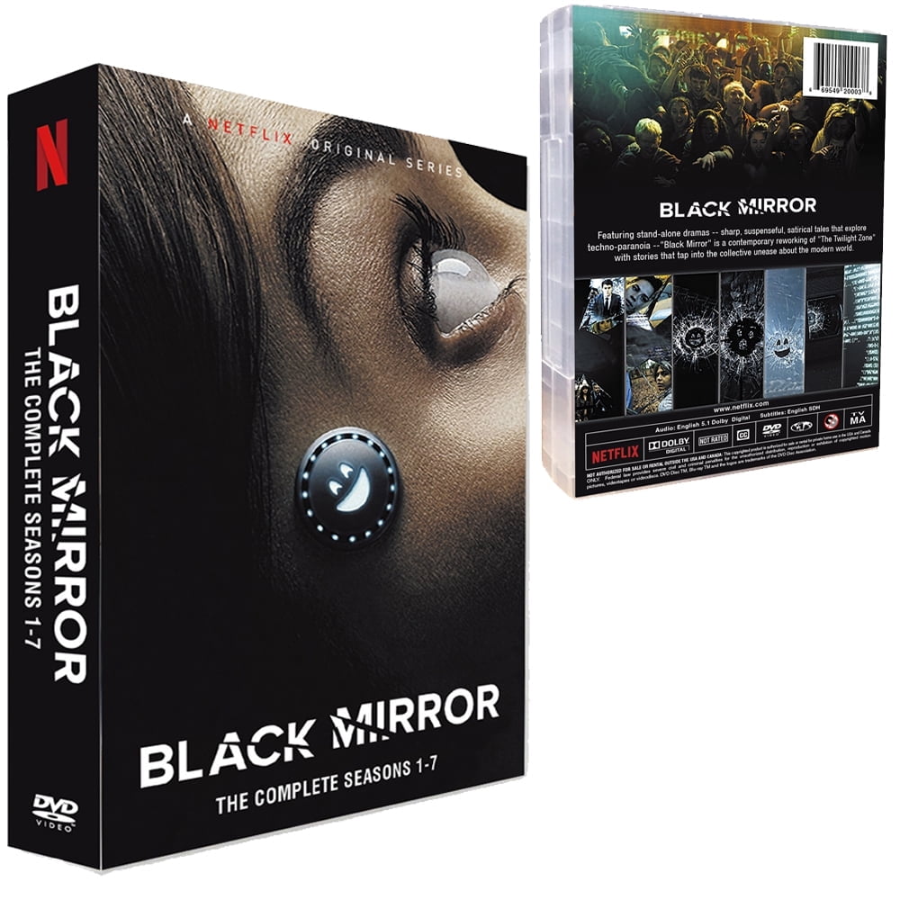 Black Mirror: The Complete Series Collection (Seasons 1-7) | 14-Disc ...