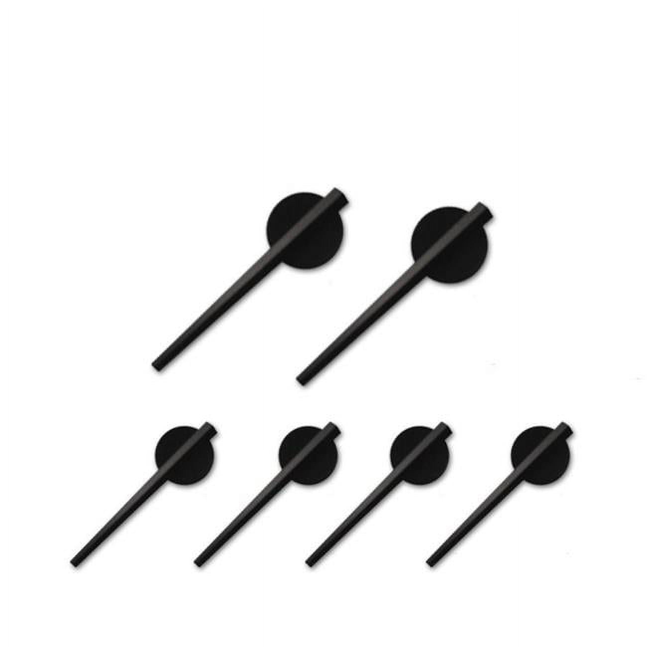 Black Modern 6 Gauge Needle Set - Walmart.com