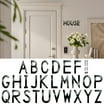 Barton 6 Inch Floating House Number "C" Stainless Steel Anti-Rust House ...
