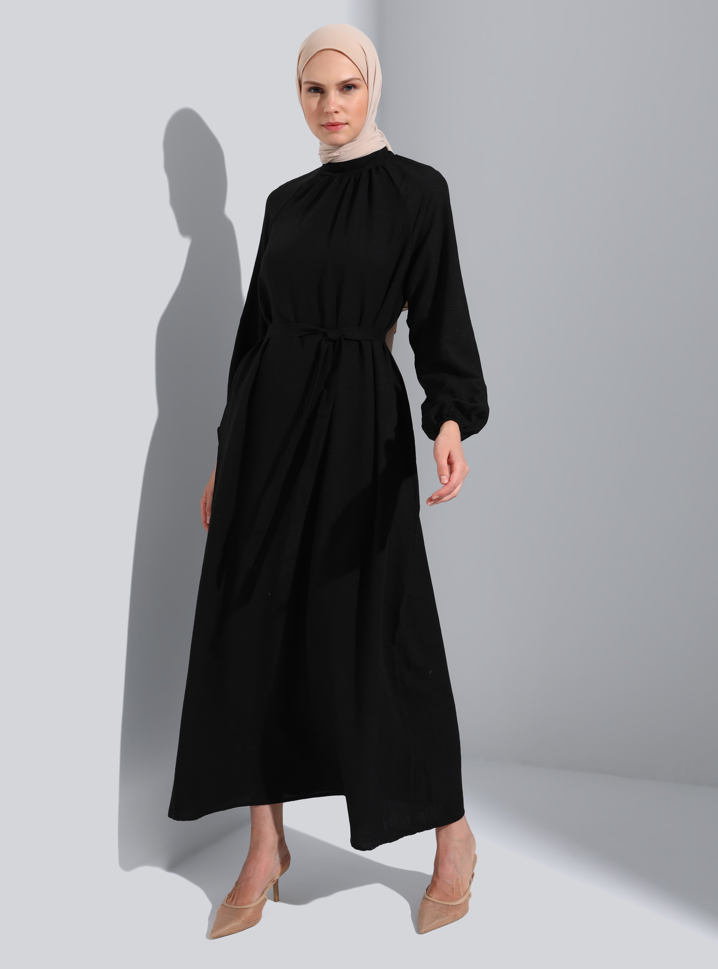 Black - Modest Dress - Refka - Walmart.com