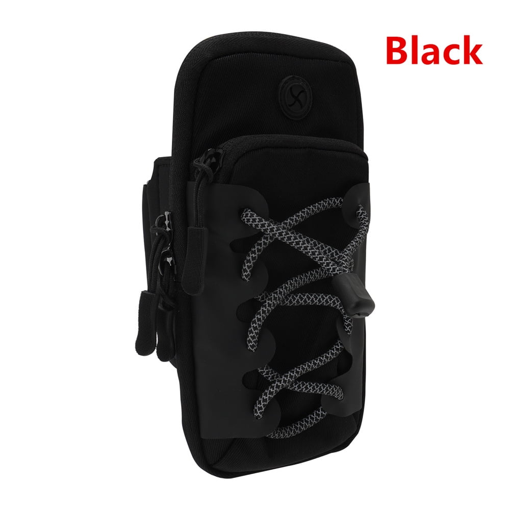 Black Motorcycle Battery Cover Mobile Phone Storage Bag Sport Armband ...