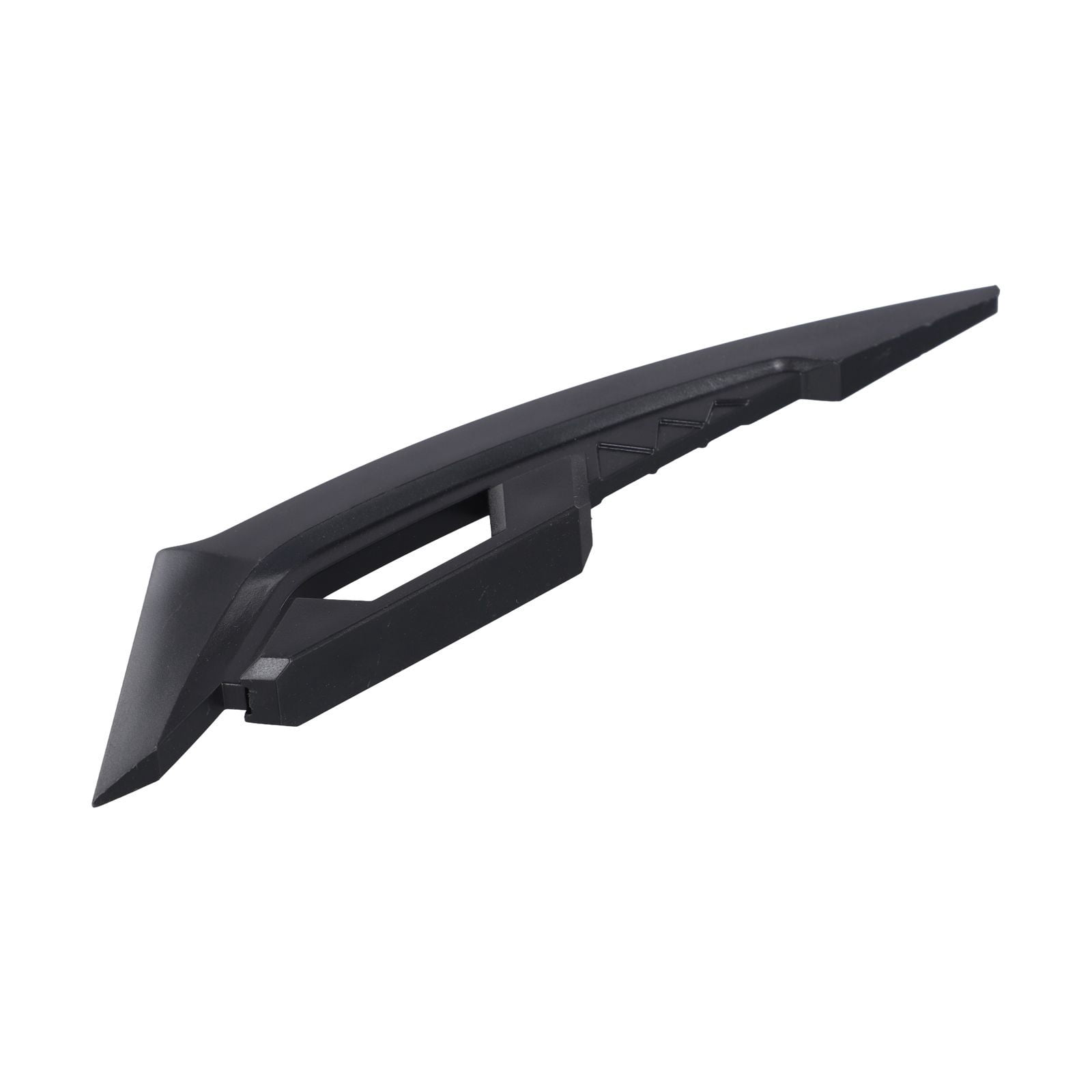 Black Motorcycle Winglet Aerodynamic Spoiler Wing Adhesive Decoration ...