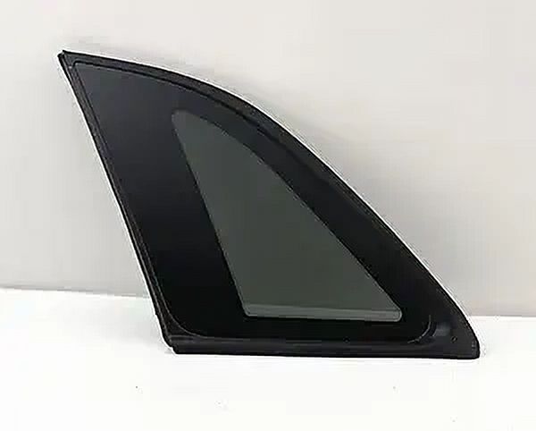 Black Moulding Style Tempered Passenger Right Side Quarter Window ...