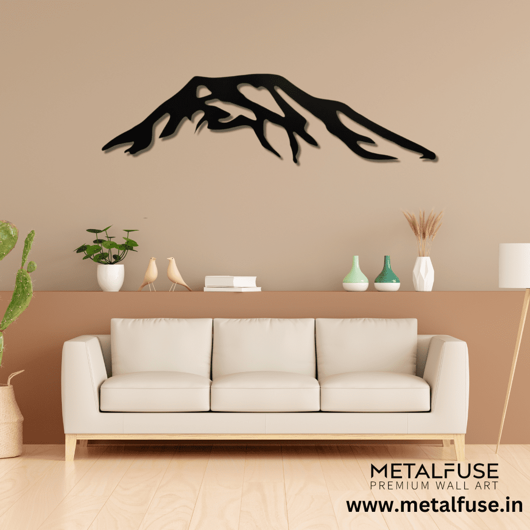 Black Mount Rainier - Wood Wall Art - Walmart.com