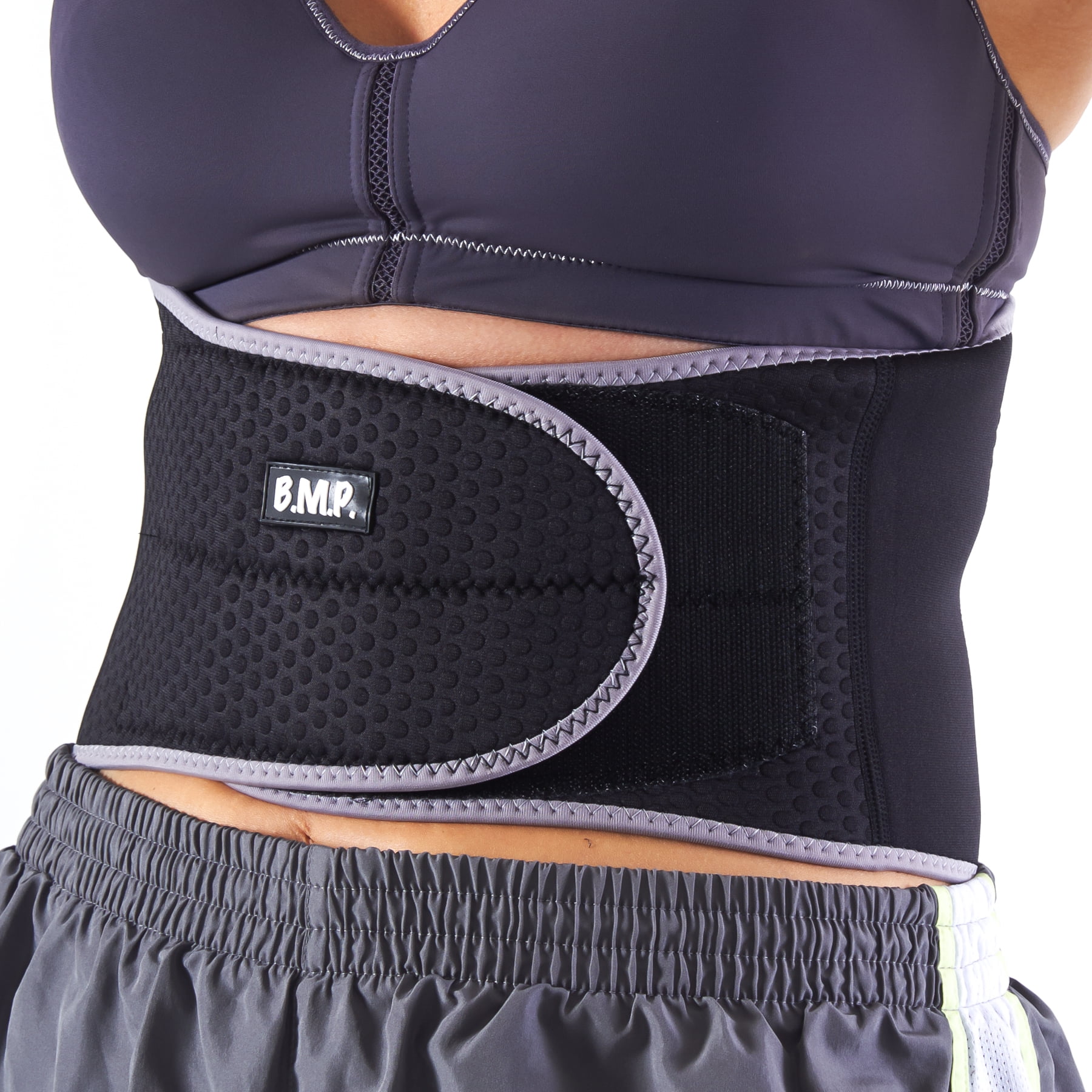 Black Mountain Products Stabilizing Lumbar Back Brace, Black, Large ...