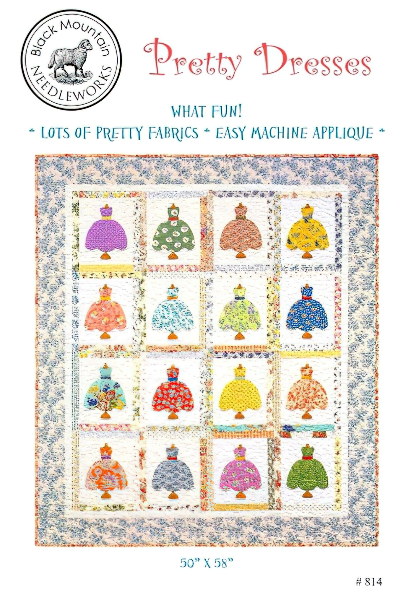 Black Mountain Quilts: Pretty Dresses Pattern - Walmart.com