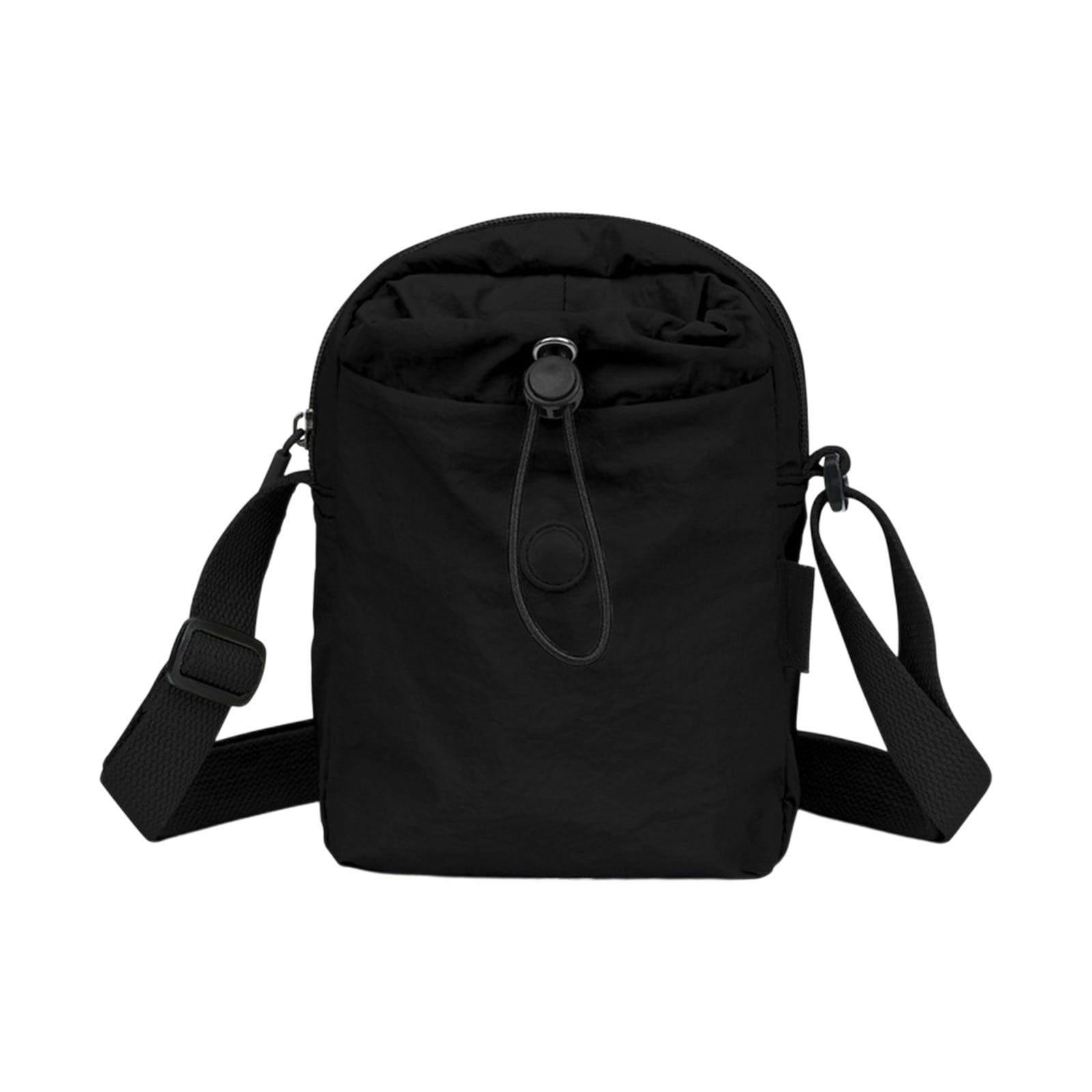 Black Multi Functional Chest Bag Made Of Nylon Material Water Cup Bag ...