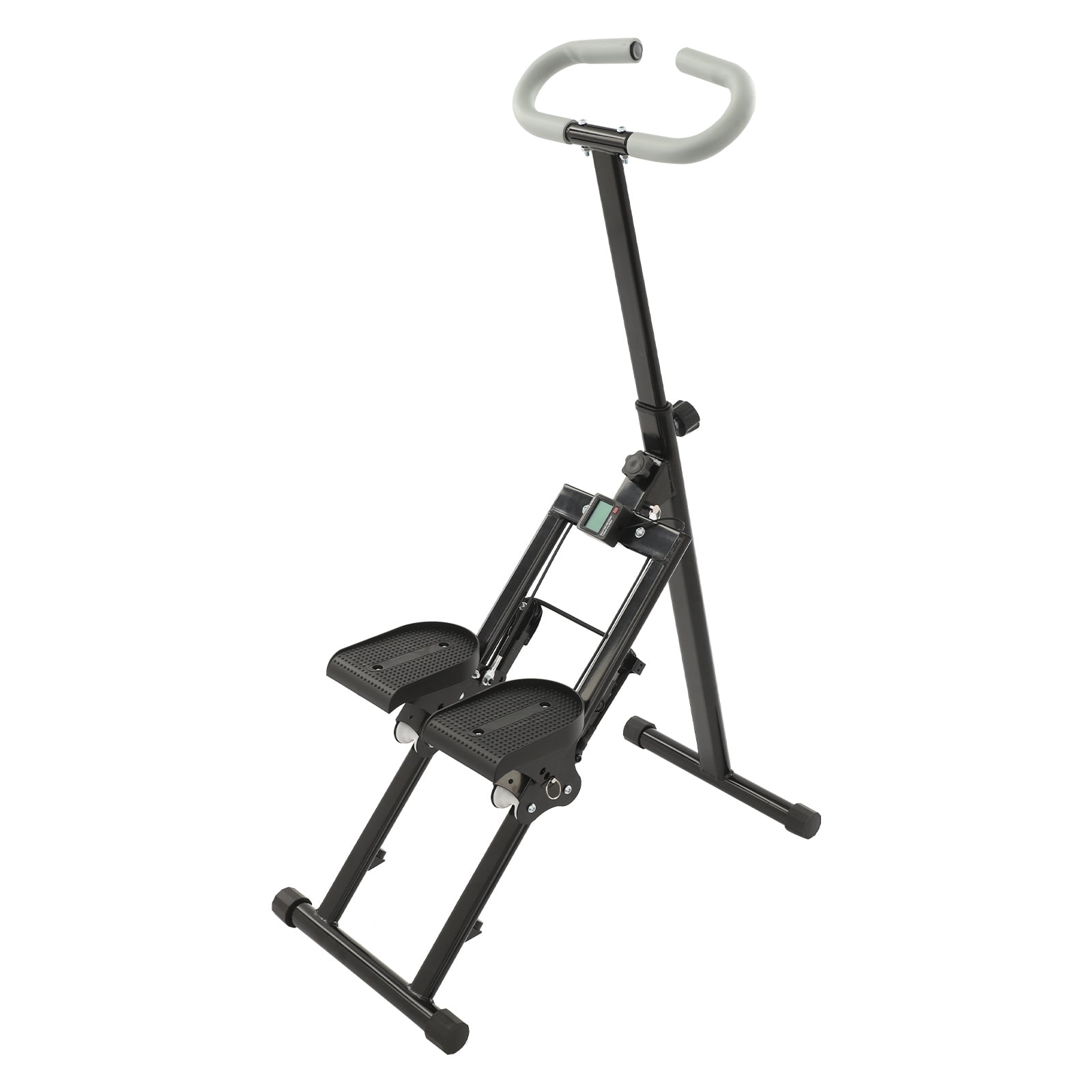 Black Multi-Functional Home Fitness Stair Stepper, 220 Lbs Vertical ...