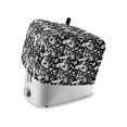 Black Mushrooms Toaster Cover 4 Slice, Large Kitchen Appliance Covers ...