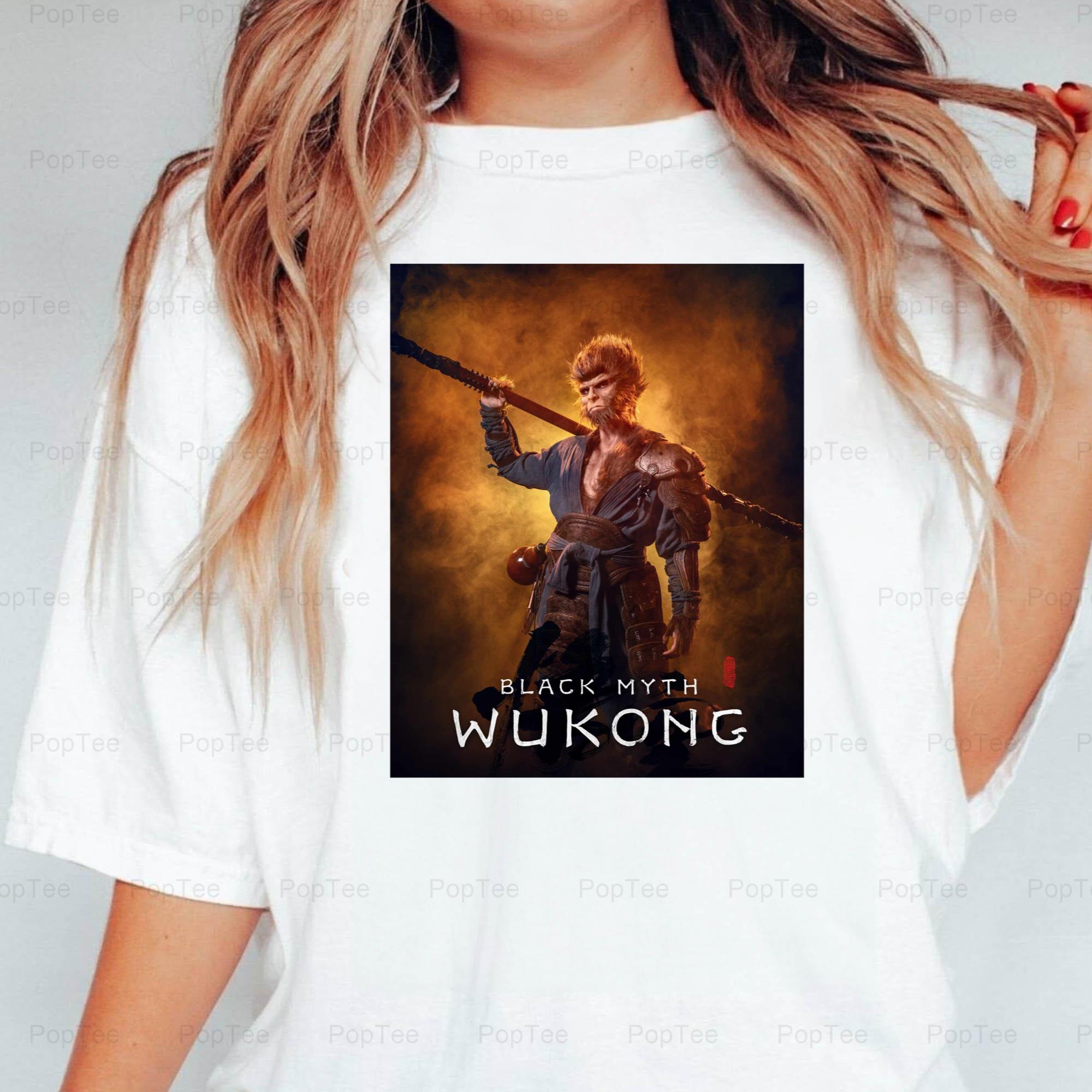 Black Myth Wukong Action RPG Video Game Sun Wukong T-Shirt - Copy ...