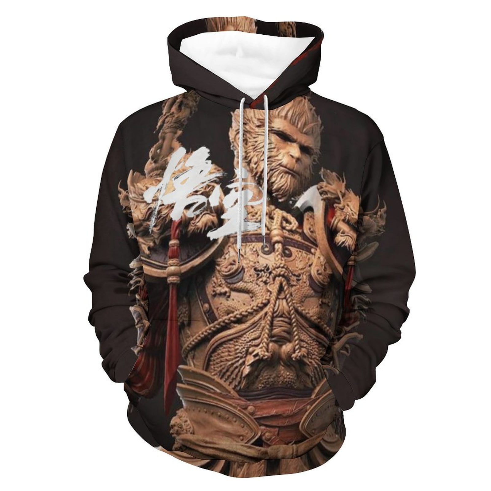 Black Myth Wukong Black Myth Wukong Men's Hoodie with Pocket,Adult ...