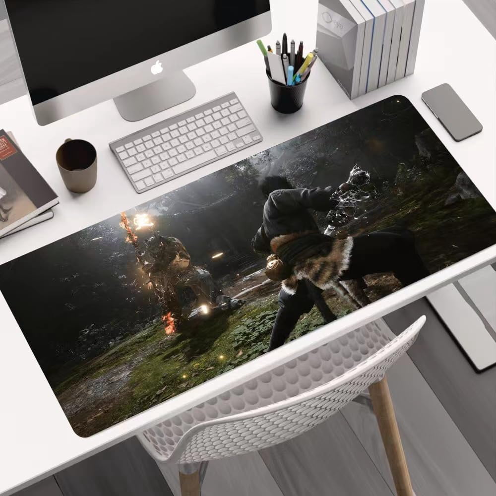 Black Myth Wukong Game Mouse Pad - Large Non-Slip Gaming Mousepad with ...