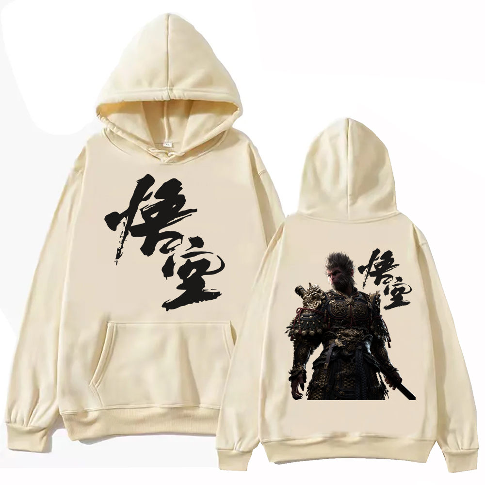 Black Myth Wukong Merch Hoodie Fashion Pullover Sweatshirt Hoodies Game ...